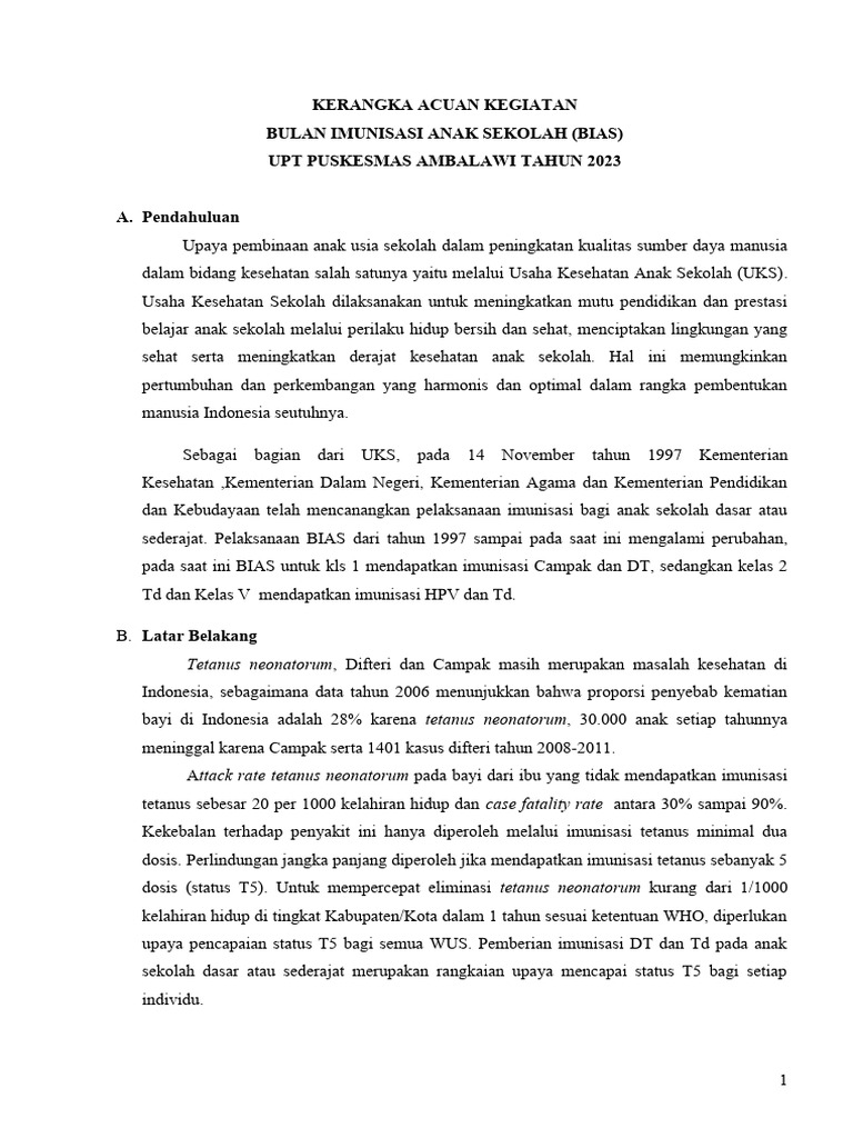 Kak - Bias 2023 Viks | PDF