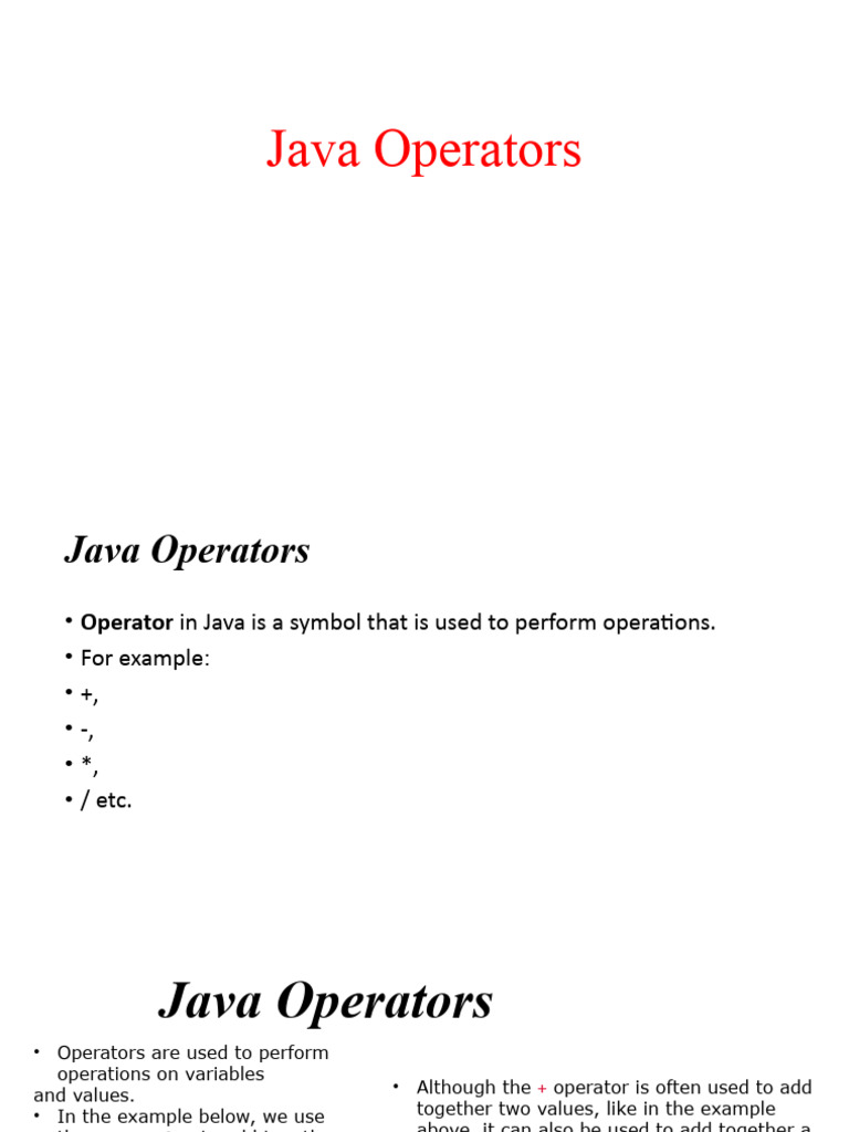 Oop Lec 4 Pdf Boolean Data Type Arithmetic