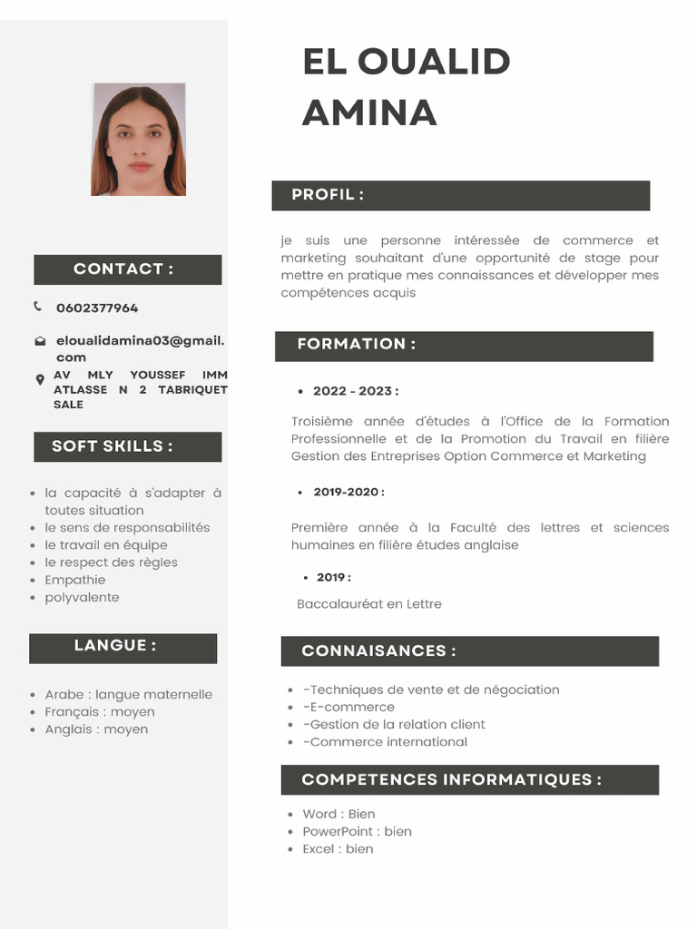 Eloualid Amina | PDF