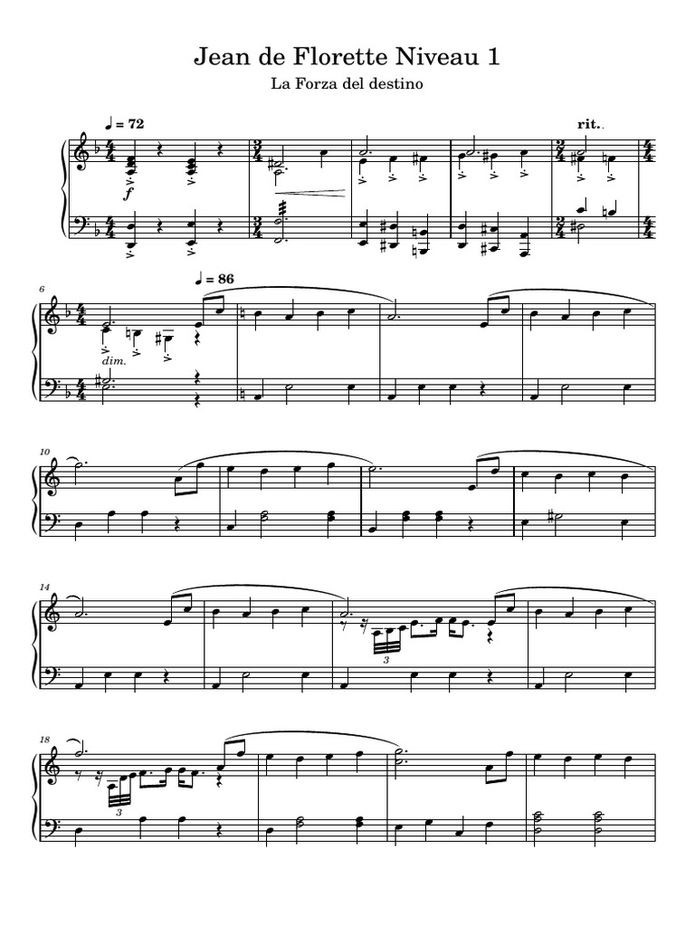 Jean de Florette: Niveau 1 PDF | PDF