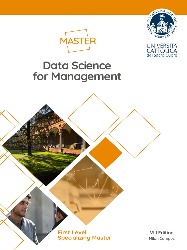 Master Data Science For Management | PDF | Data Science | Analytics