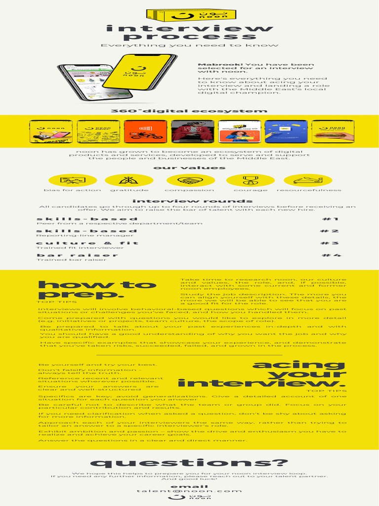 Noon Interview Process Pdf