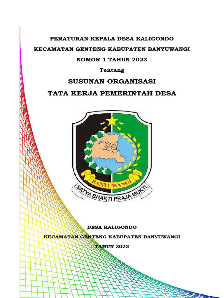 1 Perkades Sotk Kaligondo 2023 | PDF