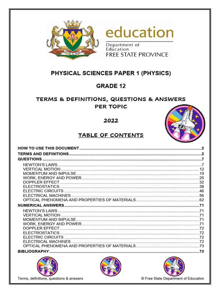 Fs 2022 p1 Phy Science T&D - Q&MG | PDF | Force | Friction