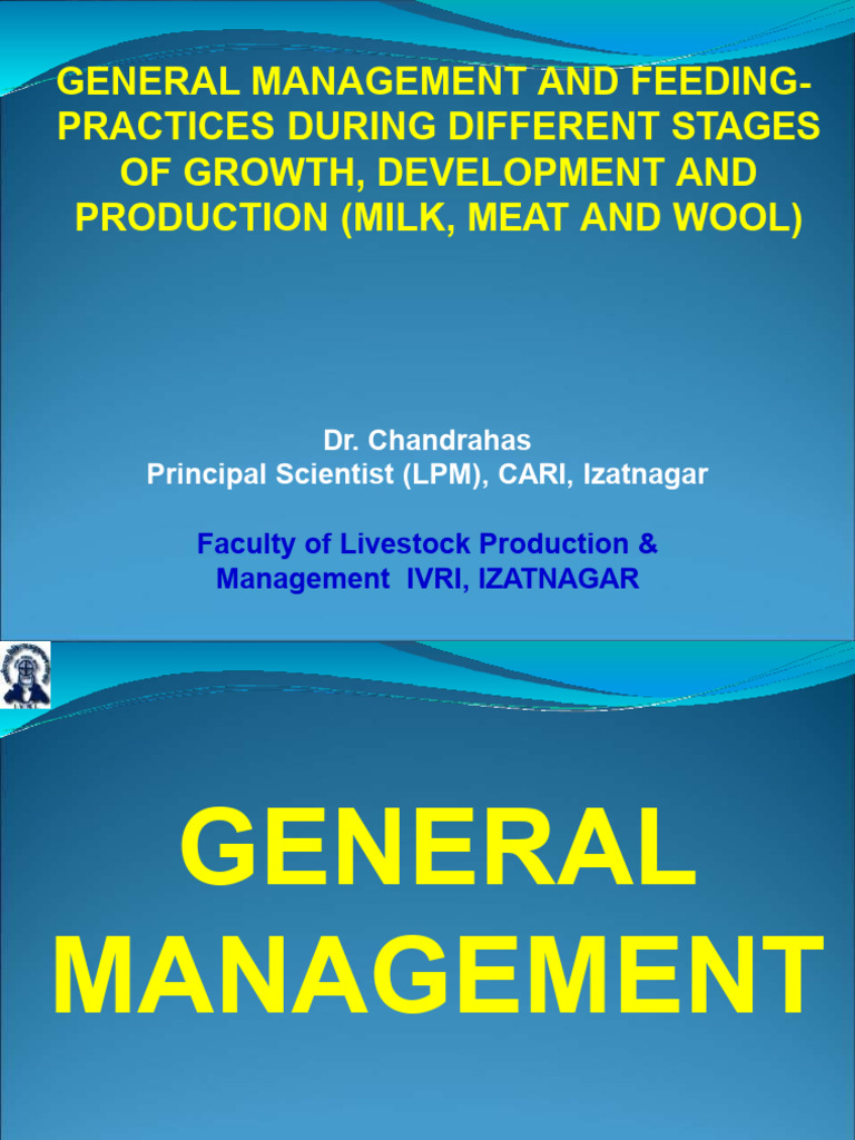 Sheep And Goat Management Practices Pdf