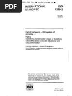Iso 1328-1 - Cylindrical - Gears | PDF | Engineering Tolerance | Distance