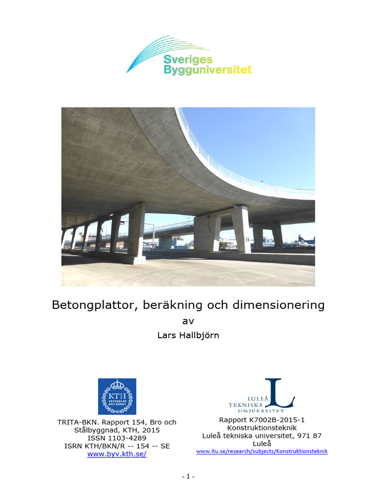 Hallbjörn, Betongplattor, 2015 | PDF