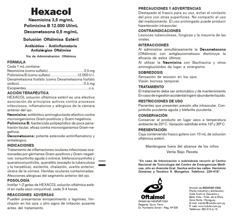 Hexacol | PDF