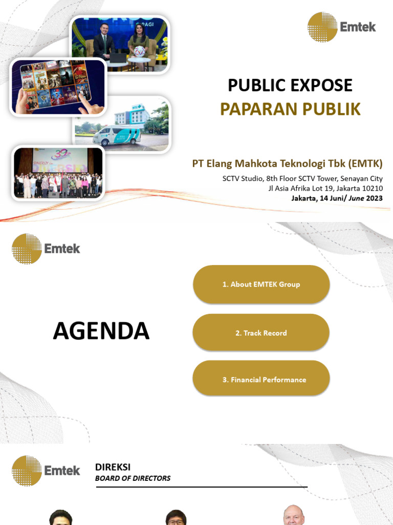 Public Expose 2023 | PDF