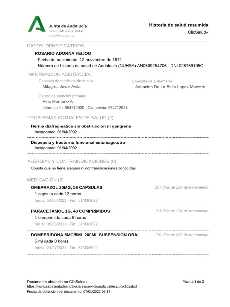 Datos Basicos de Salud | PDF | Hospital | Medicina