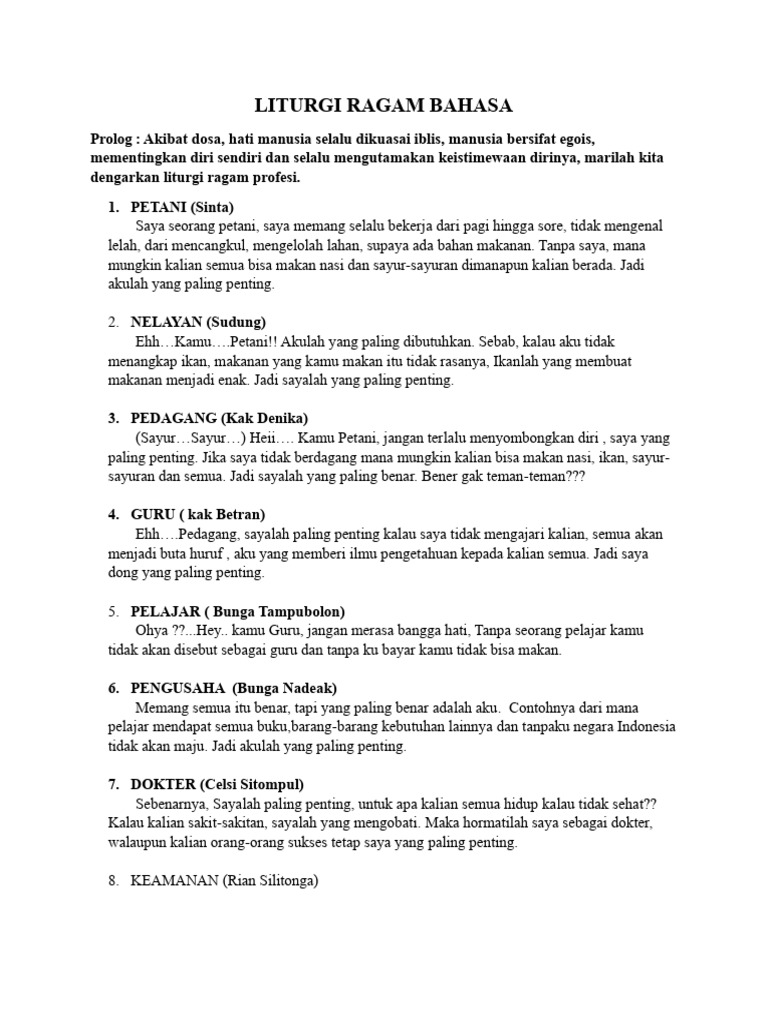 Liturgi Profesi | PDF