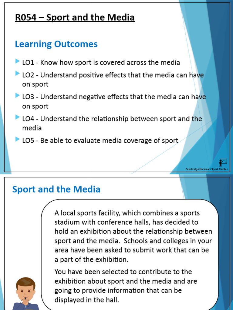 Sport and The Media | PDF | Mass Media | Sports