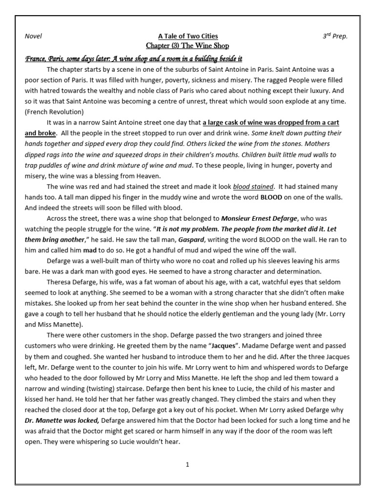 Chapter 3 A Tale of Two Cities | PDF