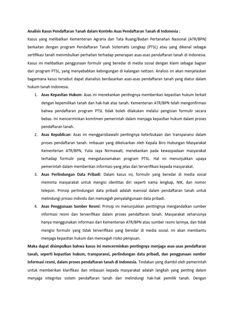 Adm Pertanahan Diskusi 3 | PDF | Politik | Ilmu Sosial