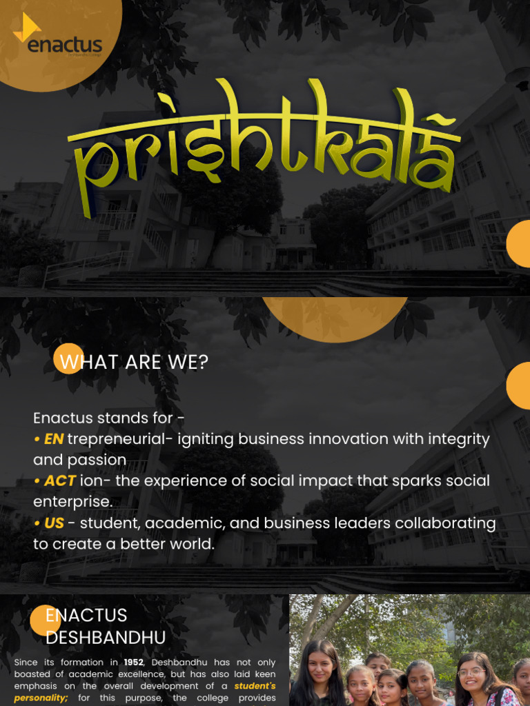 Enactus Orientation | PDF | Paper | Papermaking