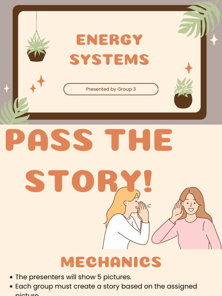 Group 3 Energy Systems | PDF | Cellular Respiration | Adenosine ...