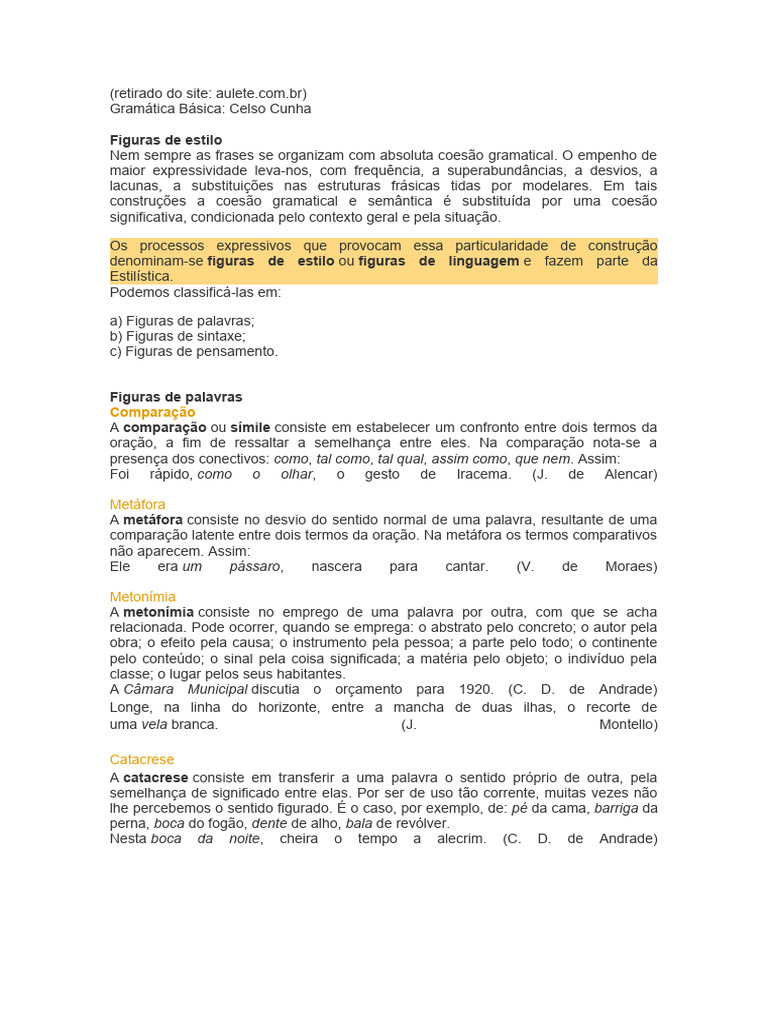 Figuras de Estilo | PDF