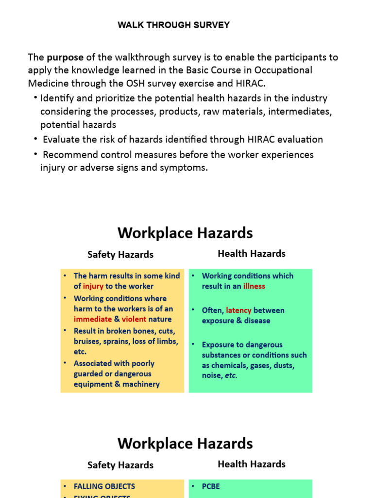 HIRAC | PDF | Occupational Safety And Health | Risk