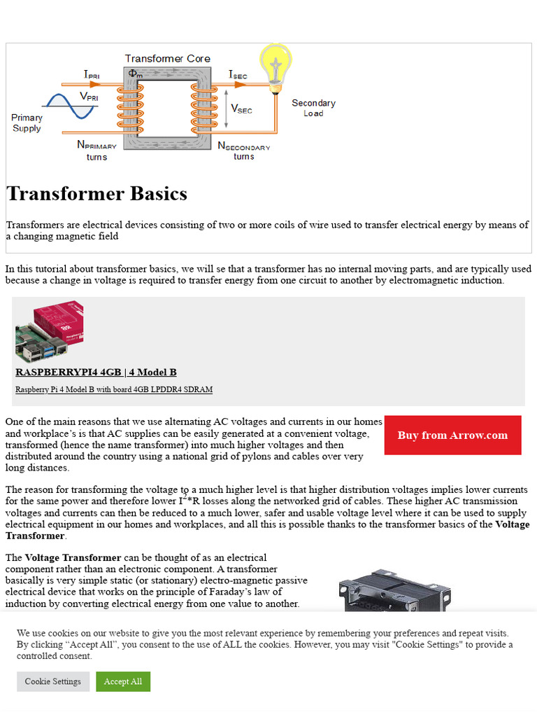 Transformer Basics and Transformer Principles | PDF | Computers