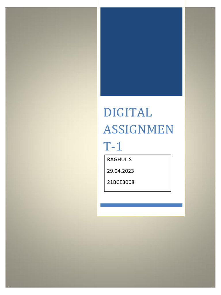 21BCE3008 | PDF | Computer Engineering | Object (Computer Science)