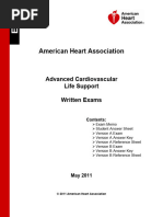 ACLS Pretest Answers 2024 | PDF | Cardiopulmonary Resuscitation ...
