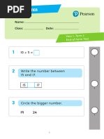 PiXL Primary Year 6 Arithmetic Test 6 | PDF