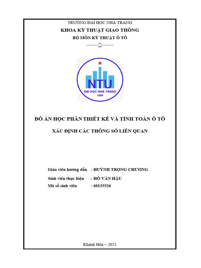 Hau Ho Van-60135526 | PDF