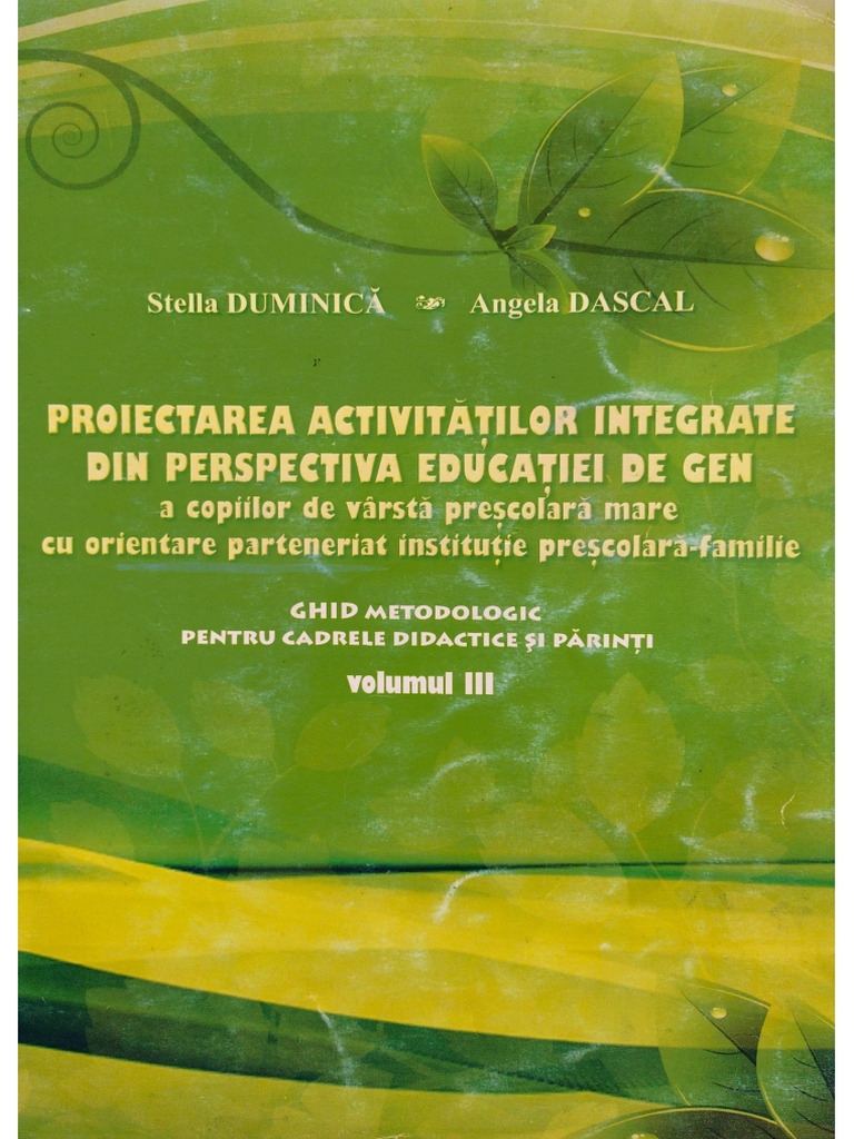 Proiectare Didactica Primavara | PDF