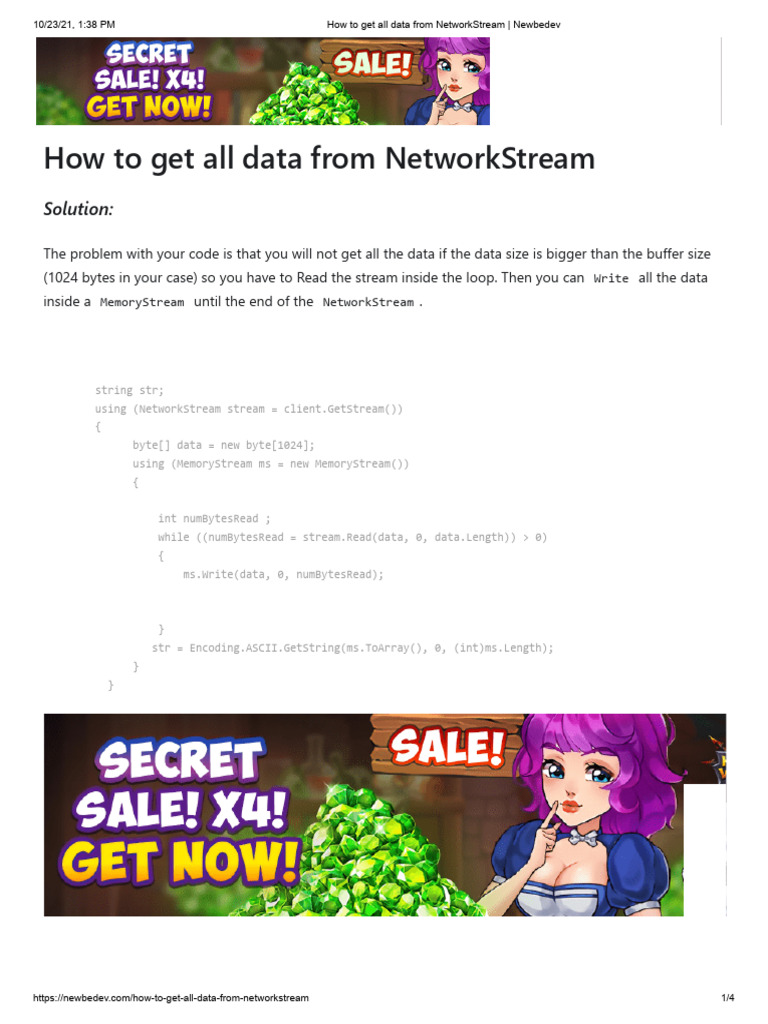 Efficient Data Retrieval in C# | PDF