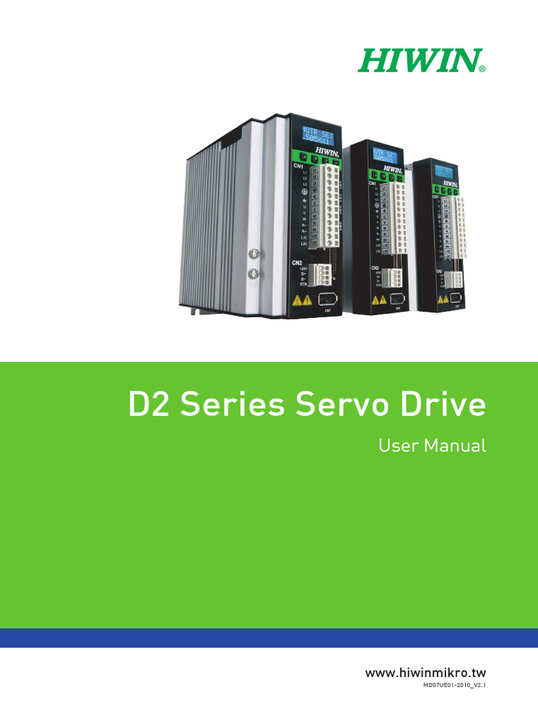 D2 Series Servo Drive User Manual V2.1 (En) | Download Free PDF ...