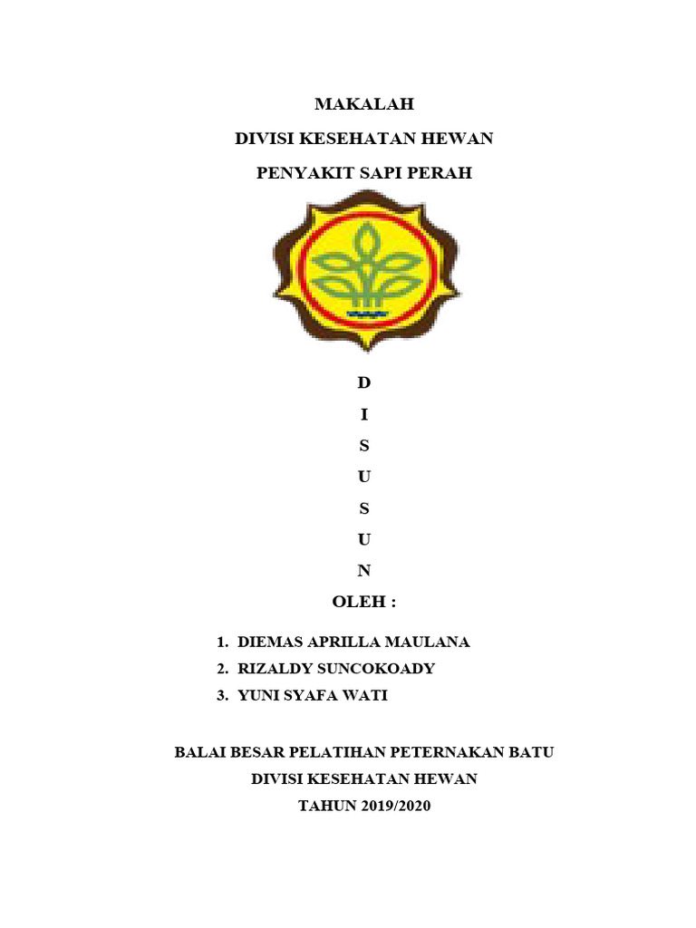 Penyakit Abses pada Sapi Perah | PDF