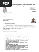 Dwu Non School Leaver Application Form | PDF | Science | Mathematics