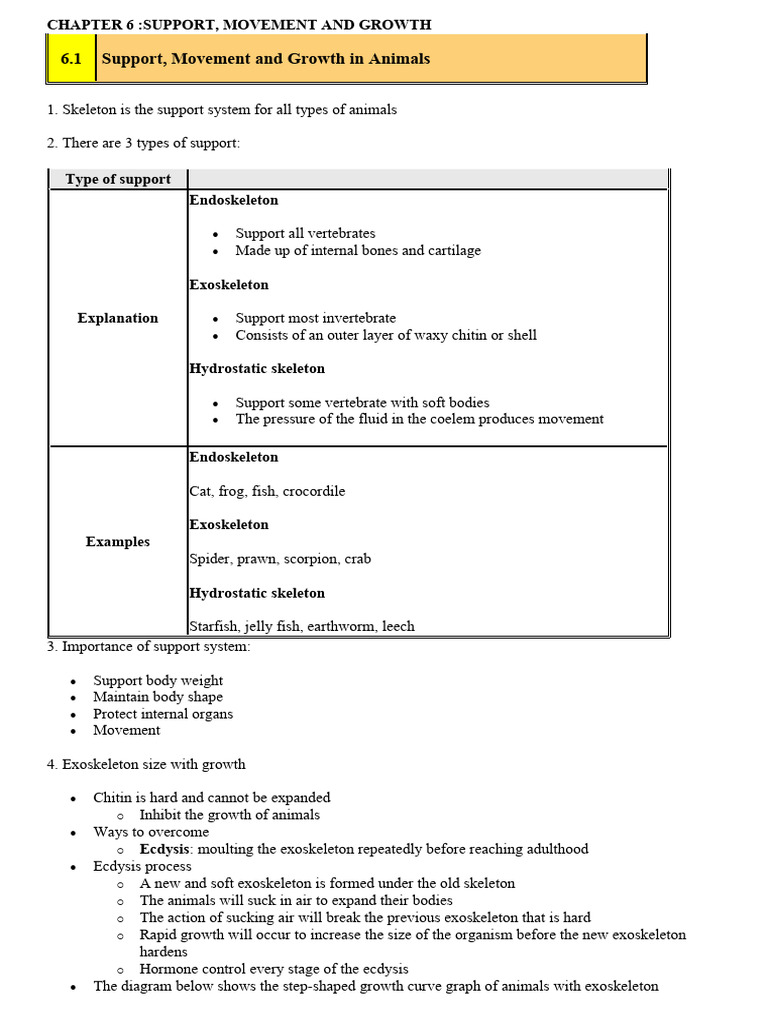 Chapter 6 Note Science Form 4 | PDF