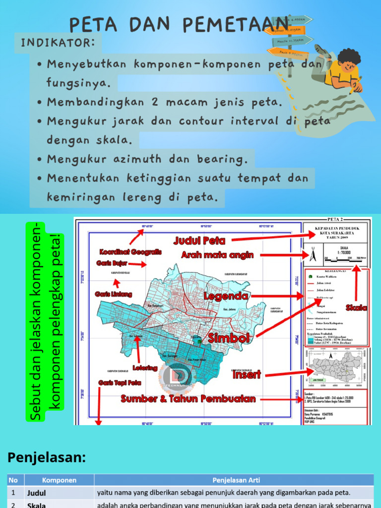 Peta - Pemetaan Geo-Kelas Xii Ips - 2023 | PDF