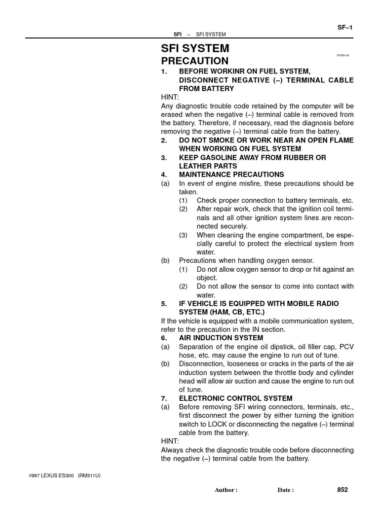 Sequential Fuel Injection System | PDF | Fuel Injection | Electrical ...