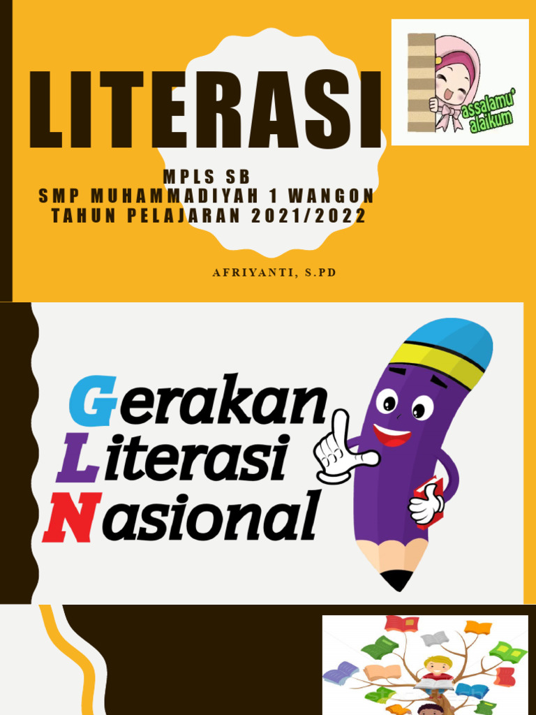 Pengertian dan Manfaat Literasi | PDF