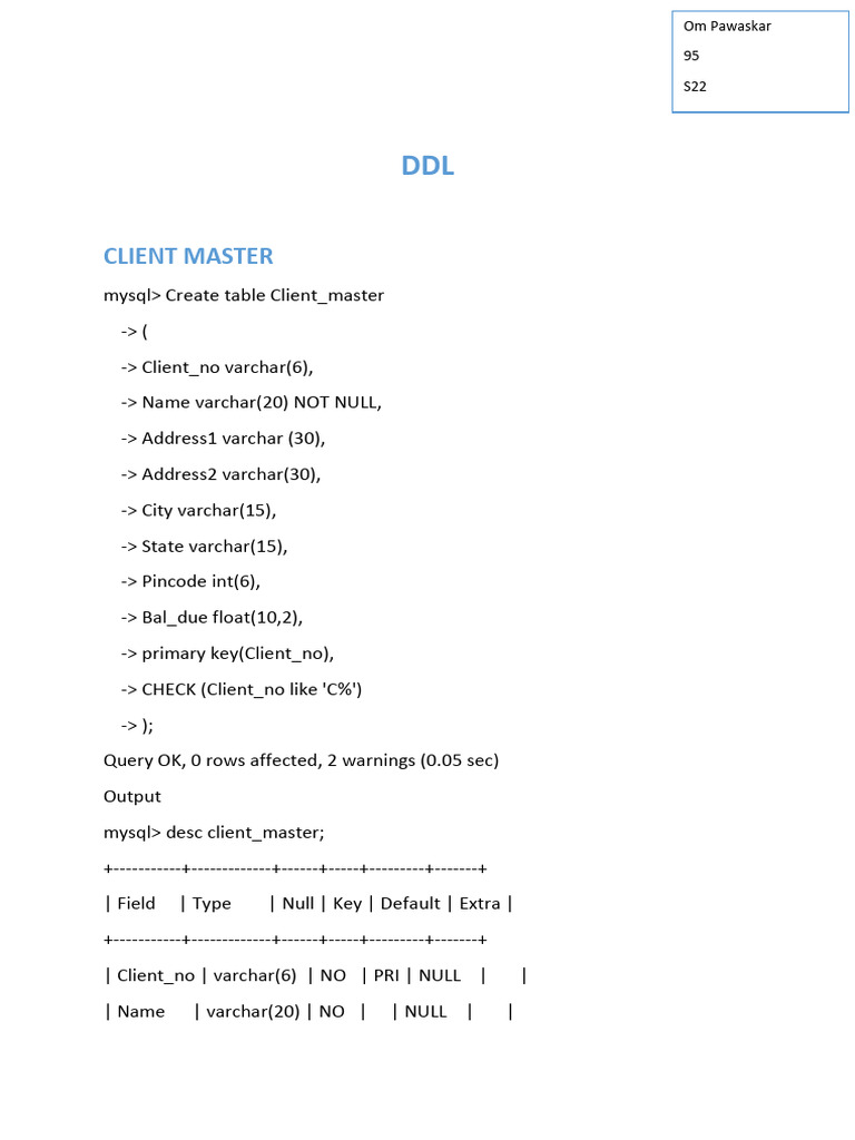 Client Master | PDF | Software Design | Information Technology Management