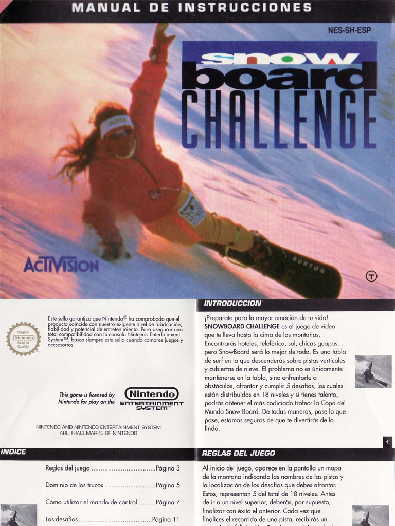 Snowboard Challenge | PDF