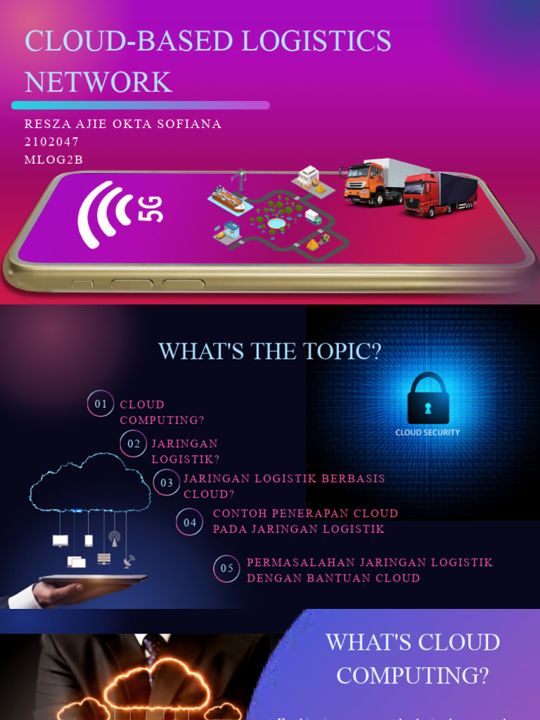 Resza Ajie Okta Sofiana - Jaringan Logistik Berbasis Cloud | PDF