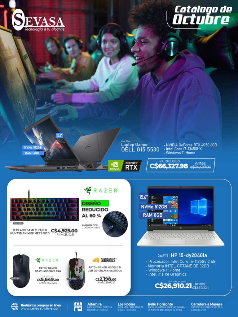 Catalogo Octubre | PDF | Microprocesador | Informática