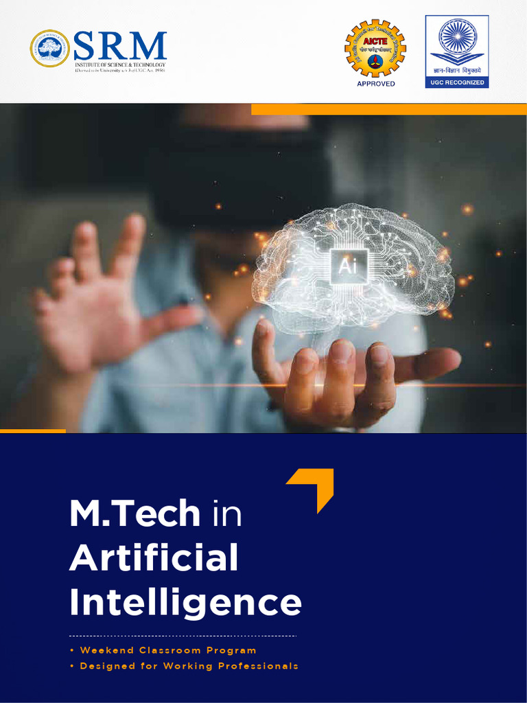 Mtech Artificial Intelligence SRM | PDF | Career & Growth