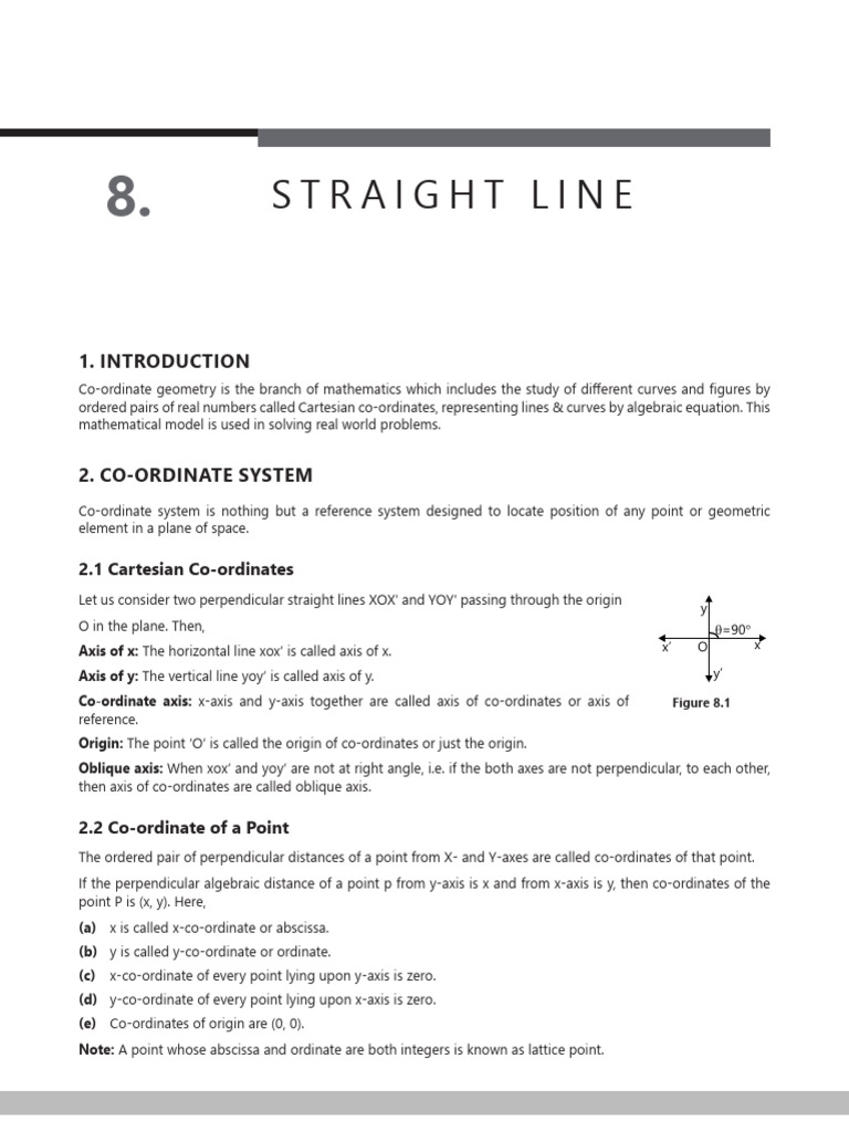 IIT Math Straight Line Base | PDF