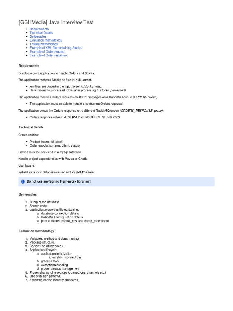 Internal Java Test | PDF Internal Java Test | PDF