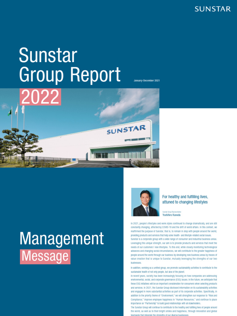 Sunstar Group 2021 Annual Report | PDF | Business | Finance & Money ...
