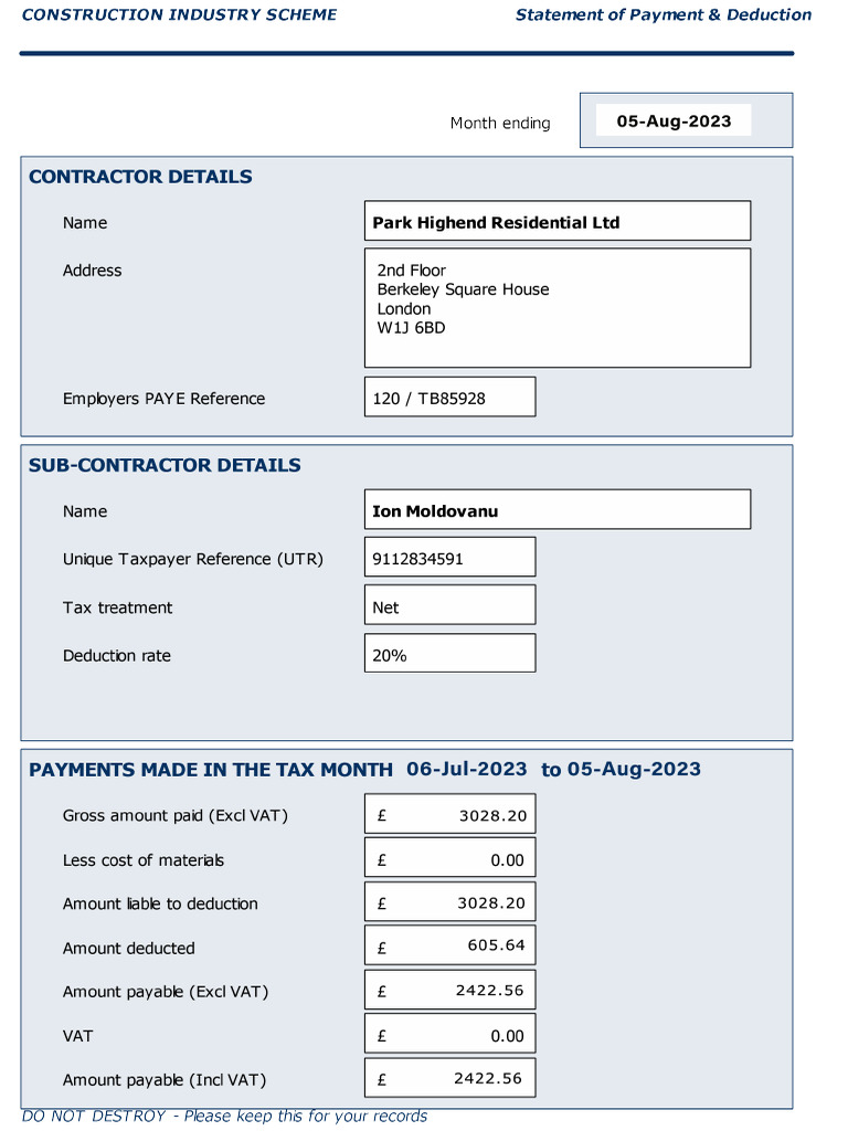 Payslip 2 | PDF