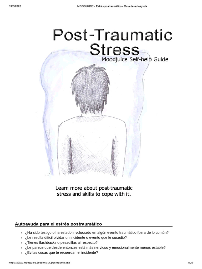 MOODJUICE - Estrés Postraumático - Guía de Autoayuda | PDF