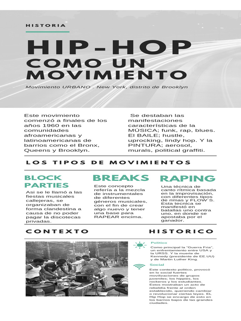 HIP HOP, Historia | Descargar gratis PDF | Música hip-hop | Entretenimiento