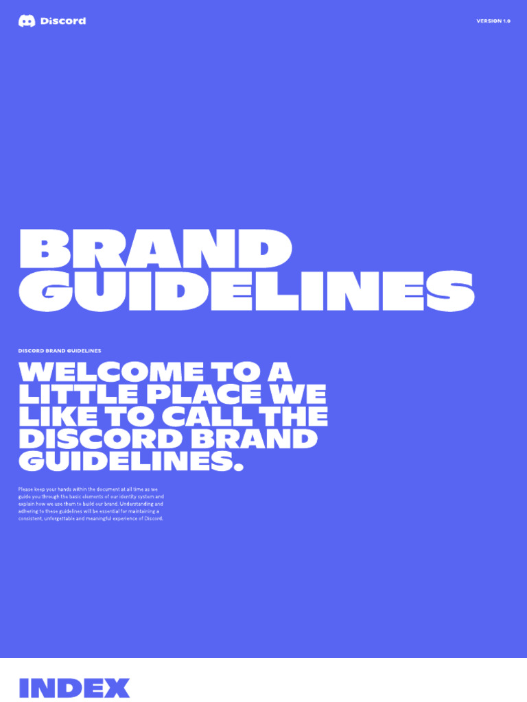 Discord Brand Guidelines | PDF