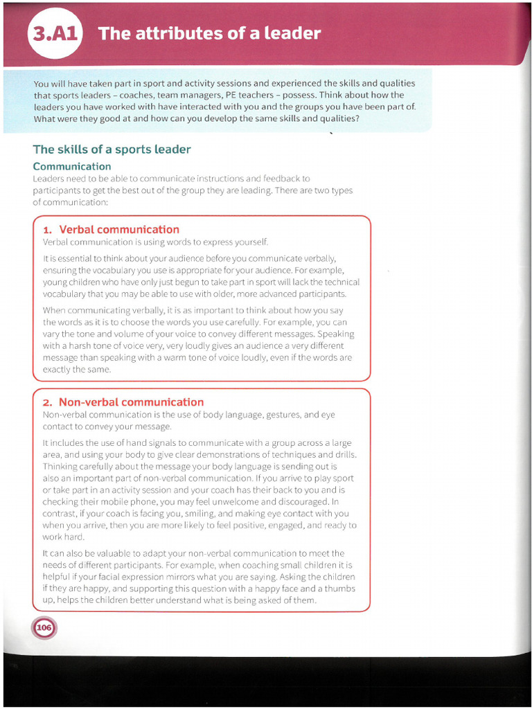 LAA - Leadership Qualities and Attributes | PDF
