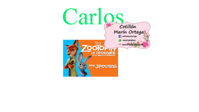 Logo Zootopia Editable | PDF